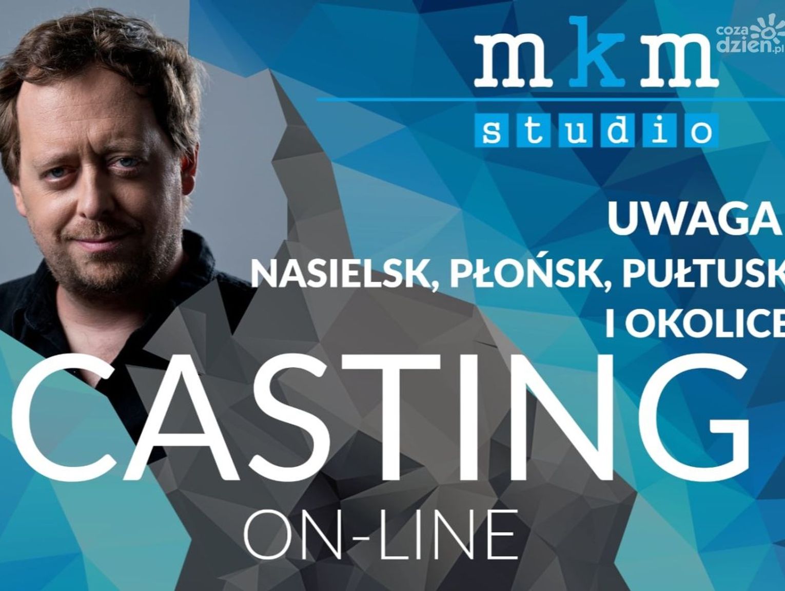 Jan Holoubek kręci nowy serial pod Nasielskiem. Szukają statystów i epizodystów